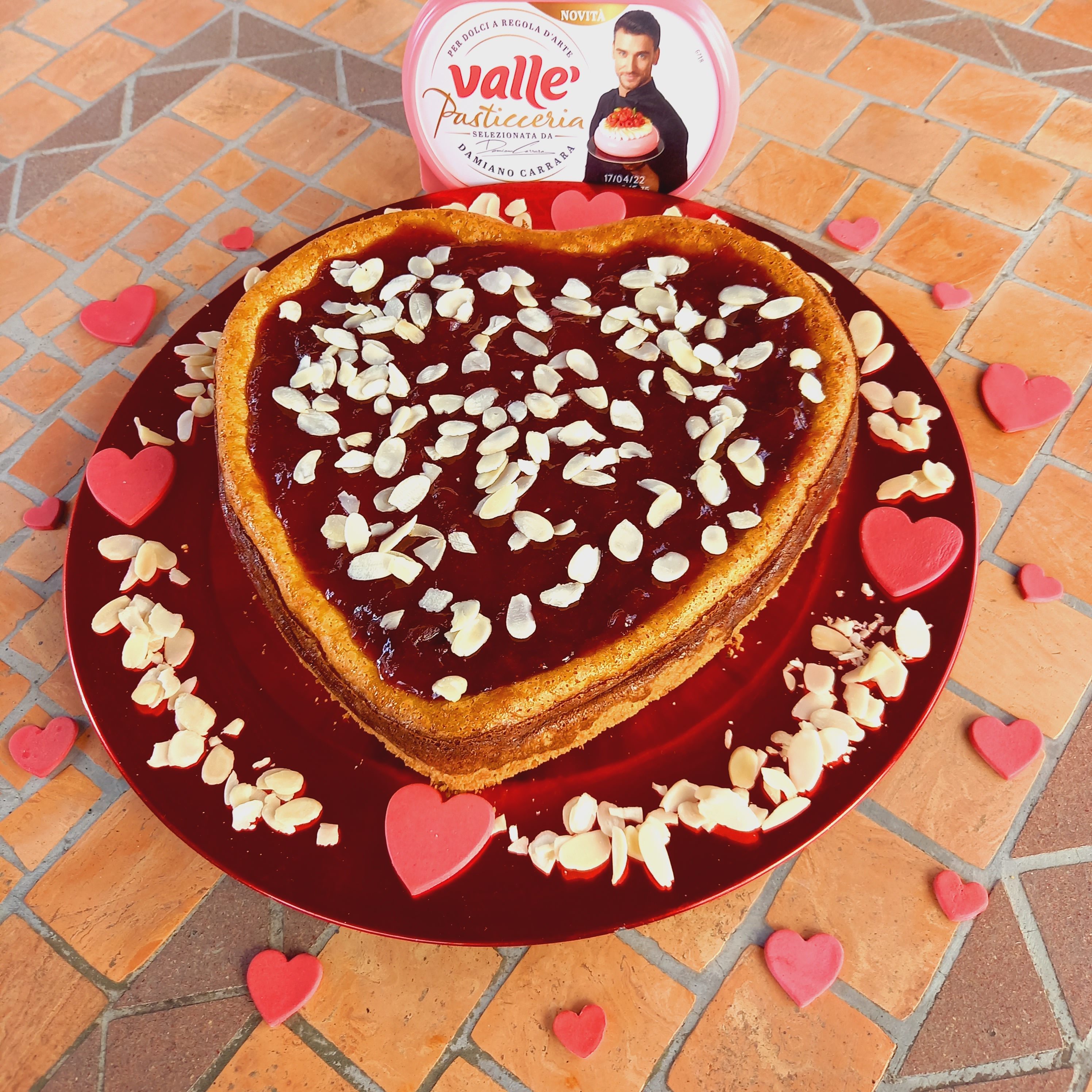 Cheesecake di San Valentino - Vallé Italia